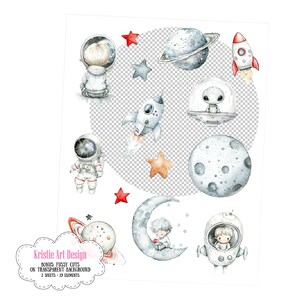 Little Astronaut Junk Journal Kit: Rocket Ships, Planets, Stars - 57 ...