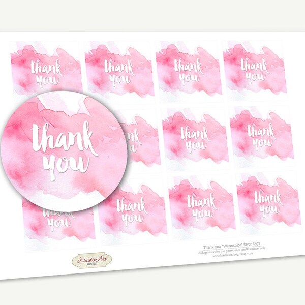 Thank You Cupcake Toppers - Etsy
