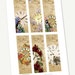 Summer Clocks - Digital Bookmark B003 Collage Sheet Printable Download ...
