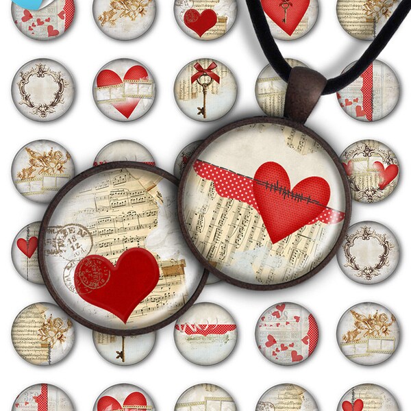 Round Collage Sheet - Etsy