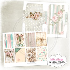 Floral Fantasy Digital Paper Kit: Whimsical Flowers for Junk Journals ...