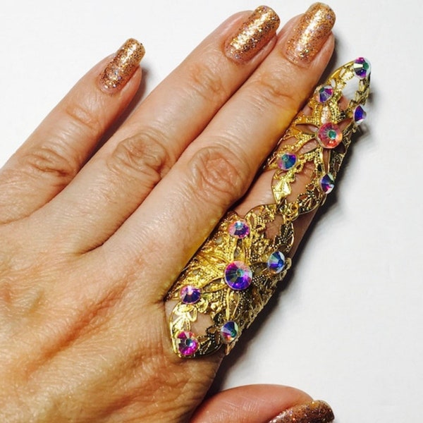 Full Finger Ring - Etsy