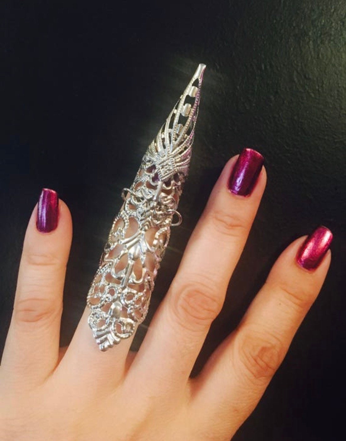 Countess Armor Claw Ring Shield Ring Claw Ringthumb | Etsy