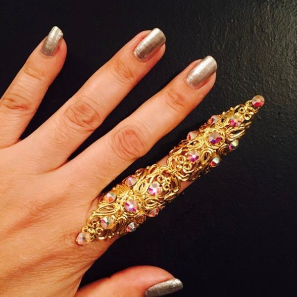 Full Finger Ring - Etsy