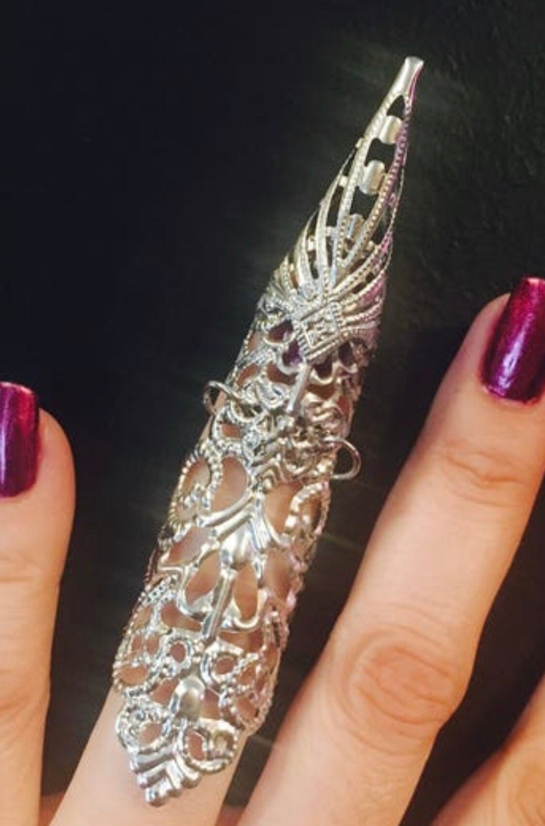 Countess Armor Claw Ring Shield Ring Claw Ringthumb | Etsy