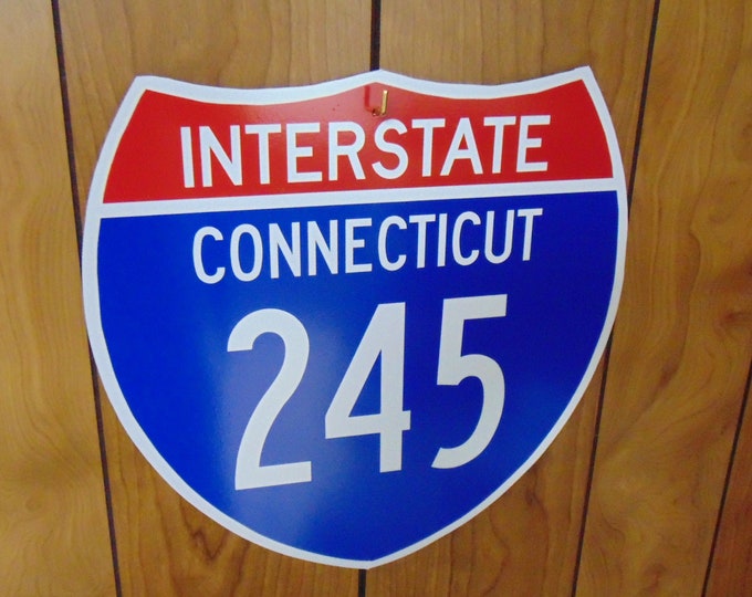 Interstate Sign, Personalized Interstate Sign, Freeway Sign, Metal Wall ...