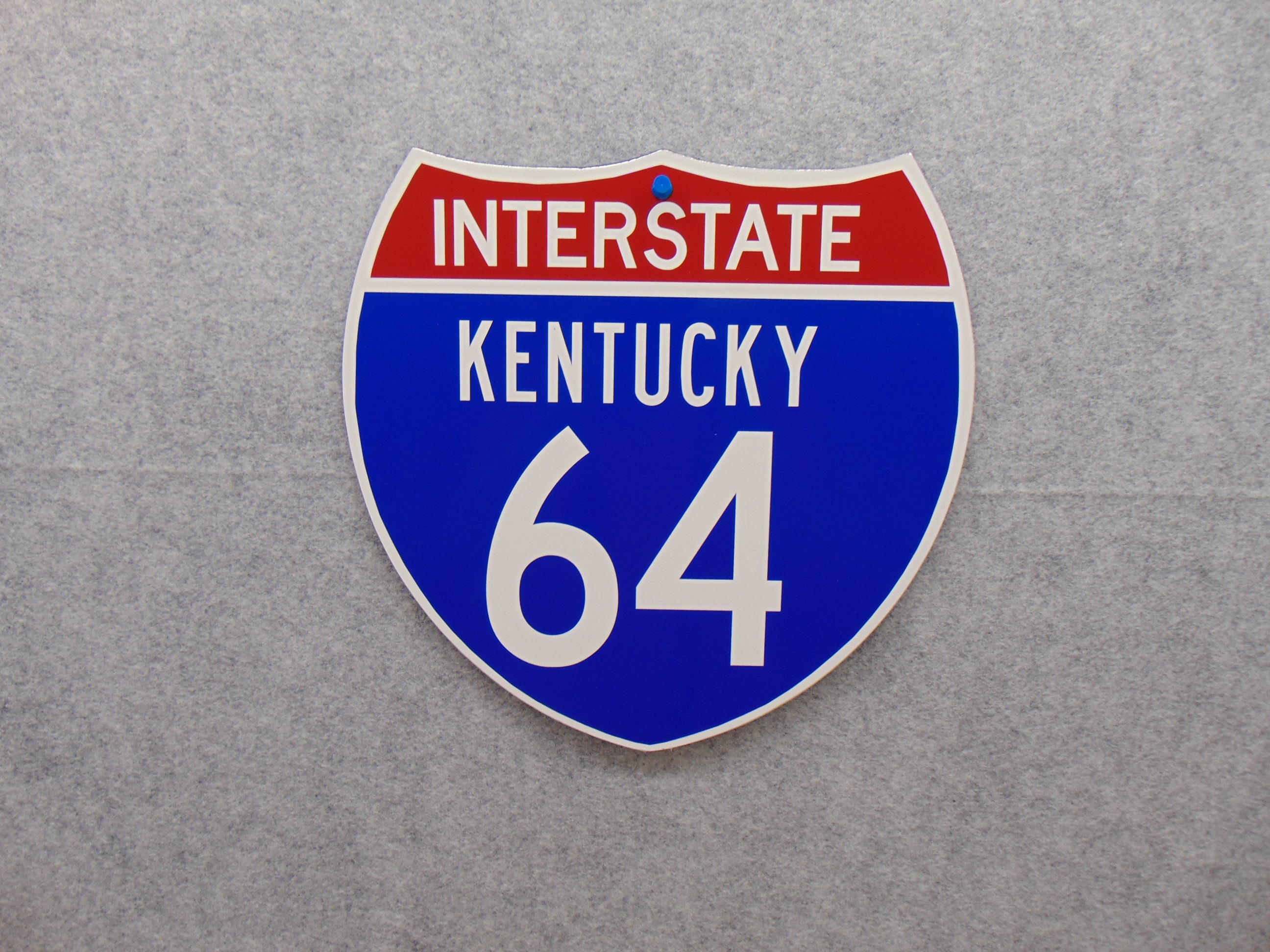 Interstate Sign, Personalized Interstate Sign, Freeway Sign, Metal Wall Decor, Man Cave, Bar ...