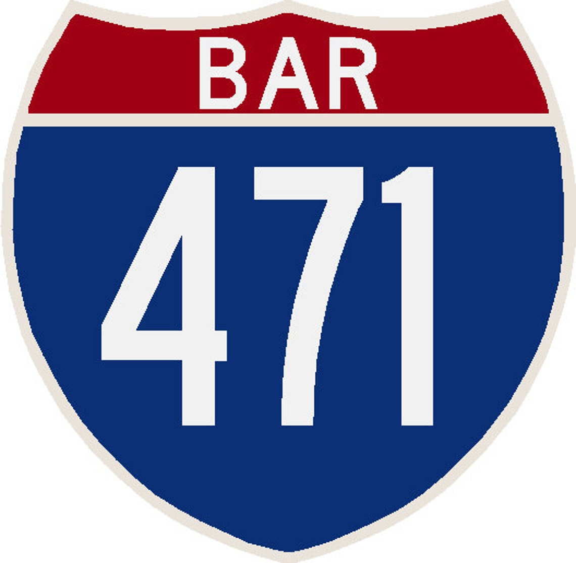 Personalized Interstate Freeway Sign Metal Wall Decor Man - Etsy