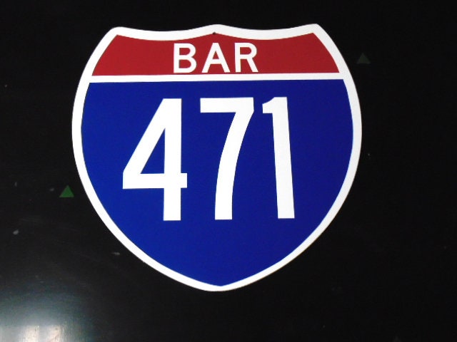 Personalized Interstate Freeway Sign Metal Wall Decor Man - Etsy
