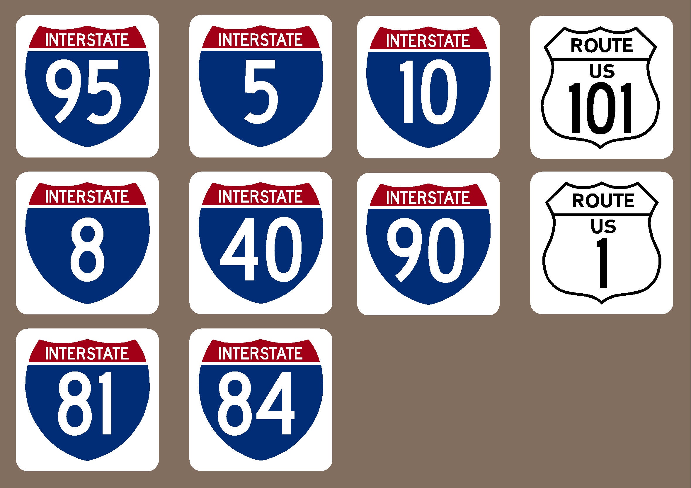 Personalized Interstate Freeway Sign Metal Wall Decor Man - Etsy