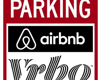 Airbnb Parking Sign | Etsy