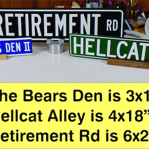 Personalized Street Sign, Made to Order, Personalized Street Sign ...