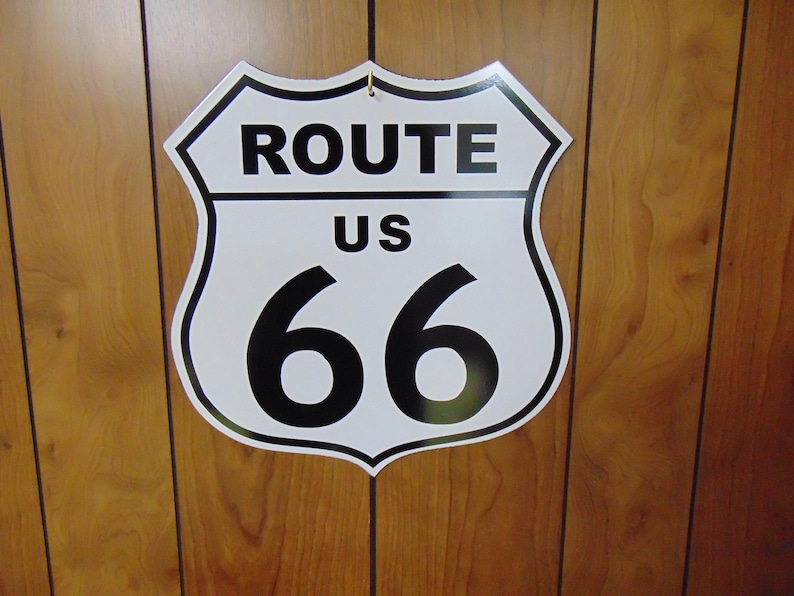 RT 66 Route 66 Signs Metal Wall Decor Man Cave Bar Sign | Etsy