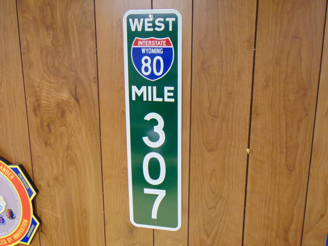 Highway Sign, Interstate Sign, Road Sign. Mile Marker, Street Sign ...