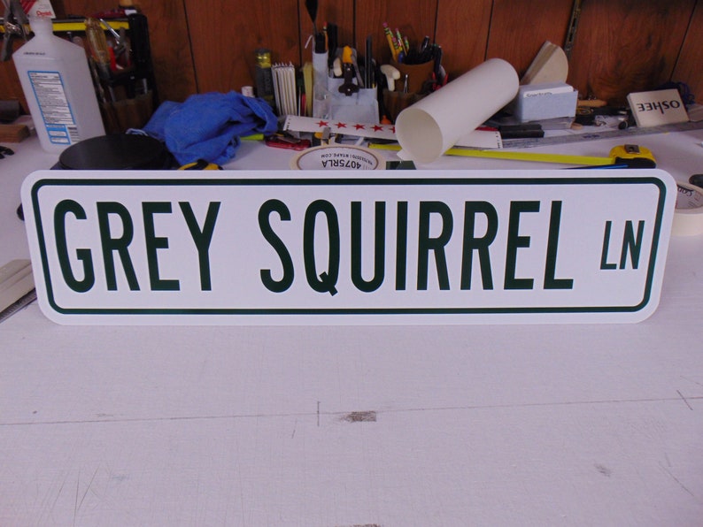 Personalized Street Sign Road Sign Highway Sign Made to - Etsy