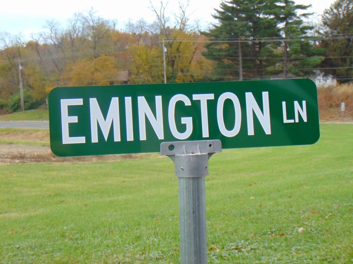 Personalized Street Sign Name Sign Road Sign Street Sign | Etsy