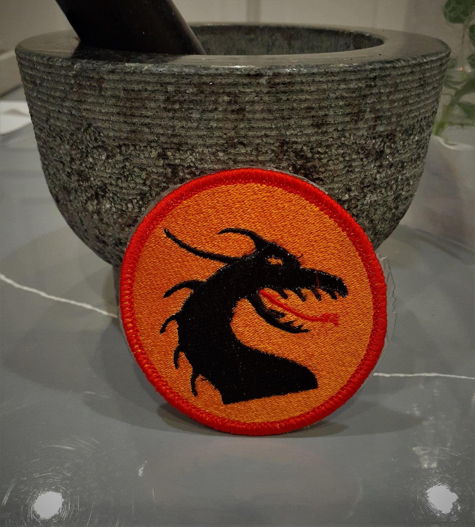 Dragon Head Patch - Etsy