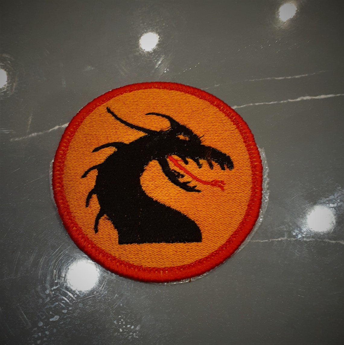 Dragon Head Patch - Etsy