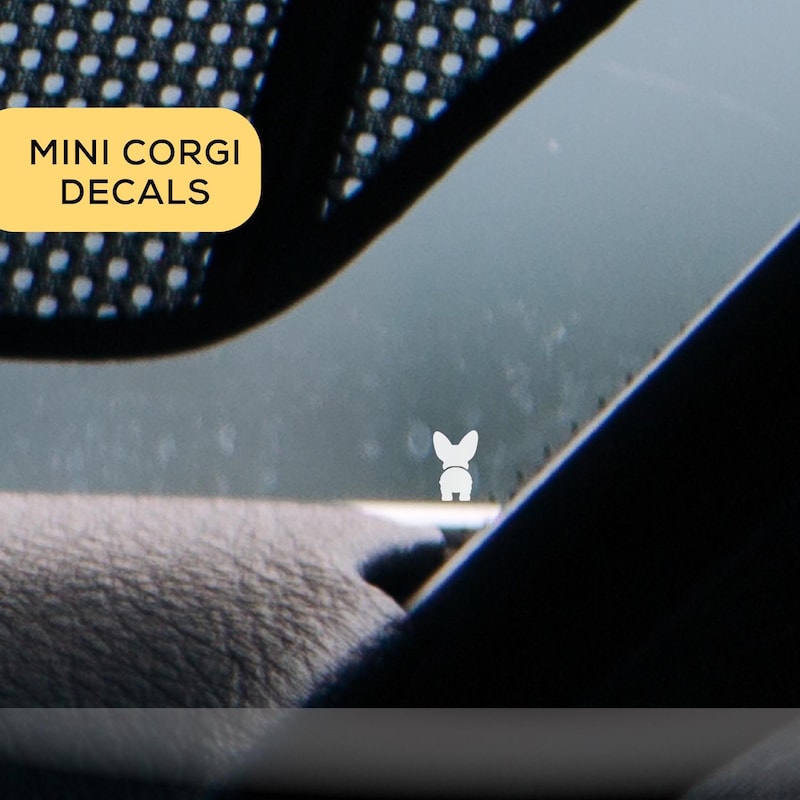 Corgi Decal - Etsy
