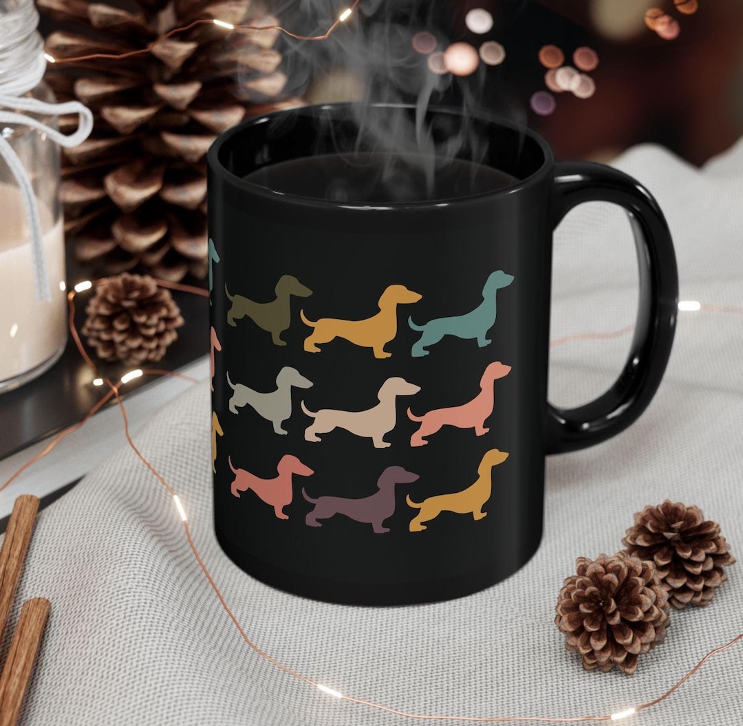 Adorable Dachshund Design Coffee Cup, Perfect for Doxie Lovers and ...