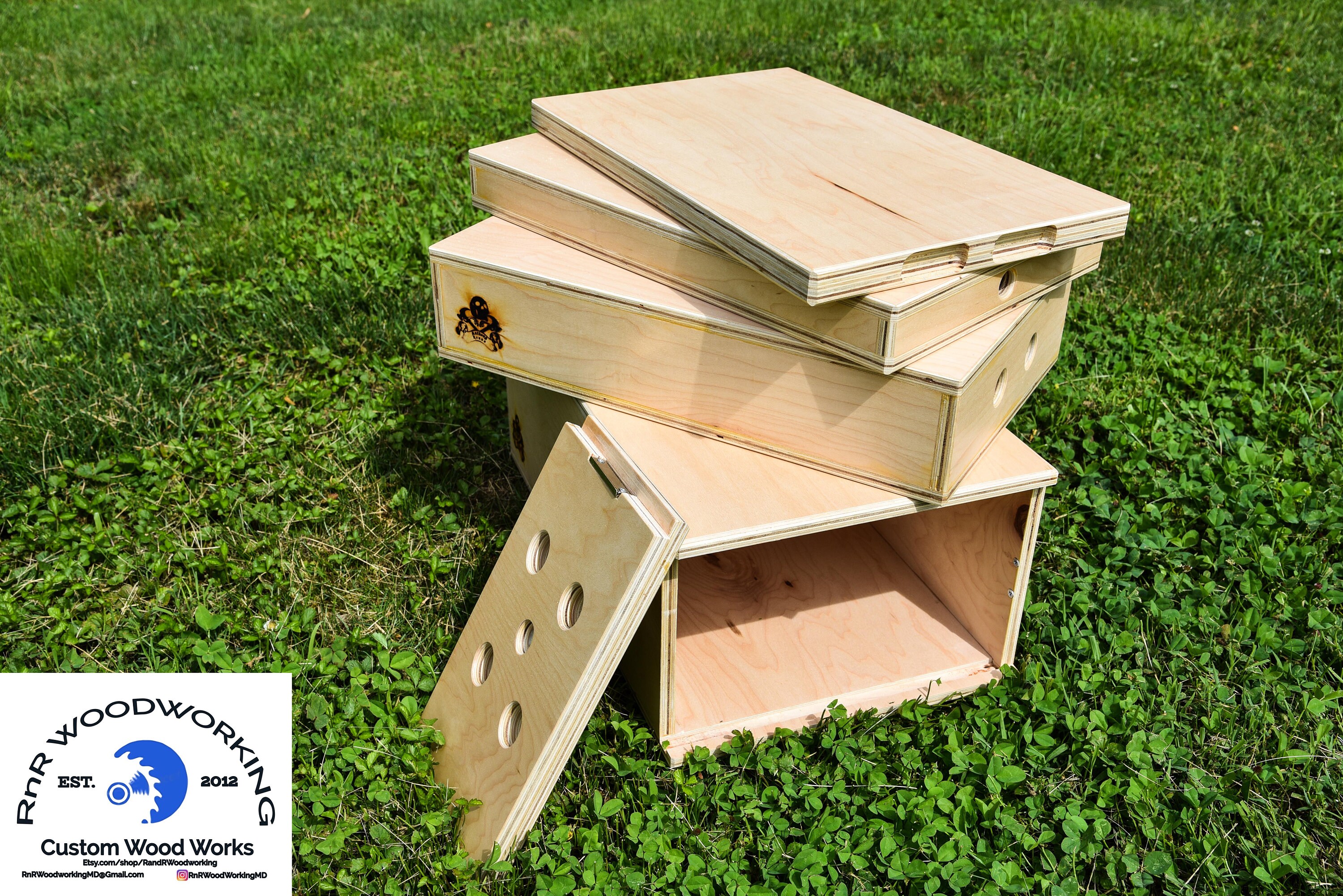 Nested Custom Maple Apple Boxes - Etsy