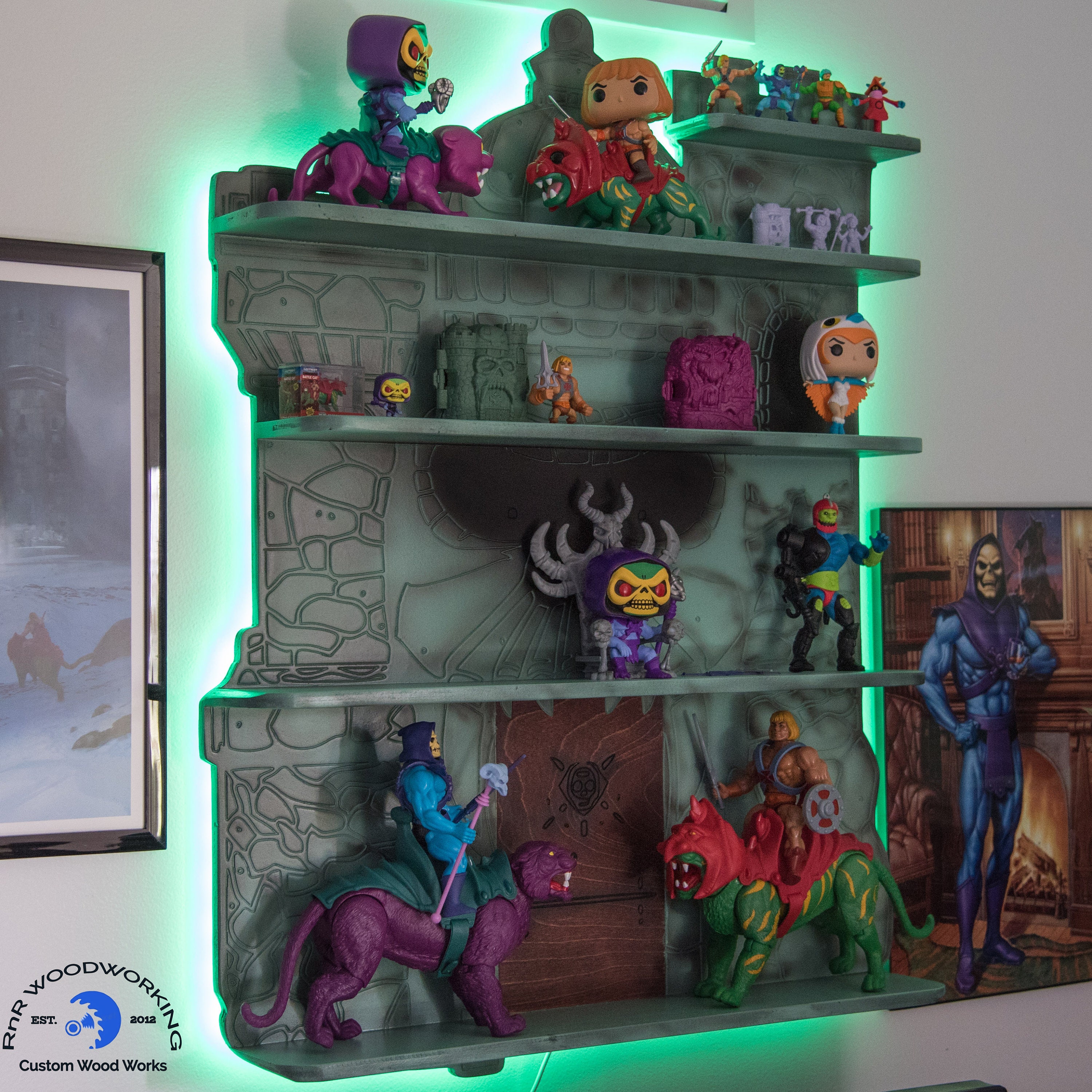Castle Grayskull Custom Display Shelving - Etsy