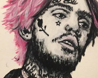 Lil peep art | Etsy