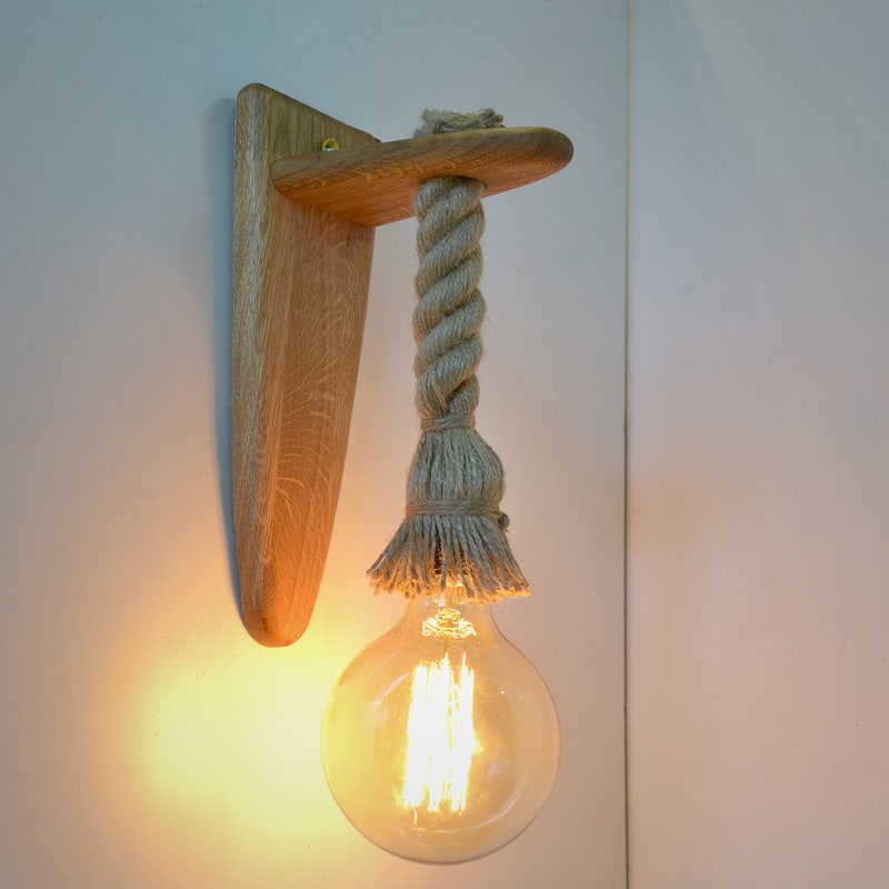 Rope Wall Light Sconce - Etsy