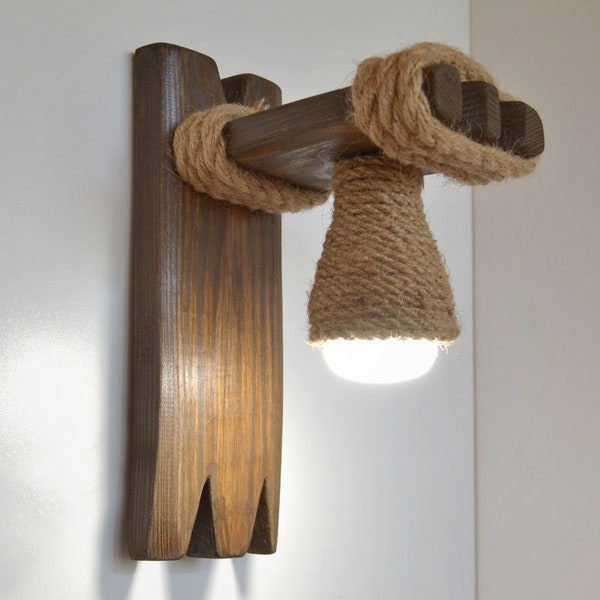 Rope Lamp - Etsy