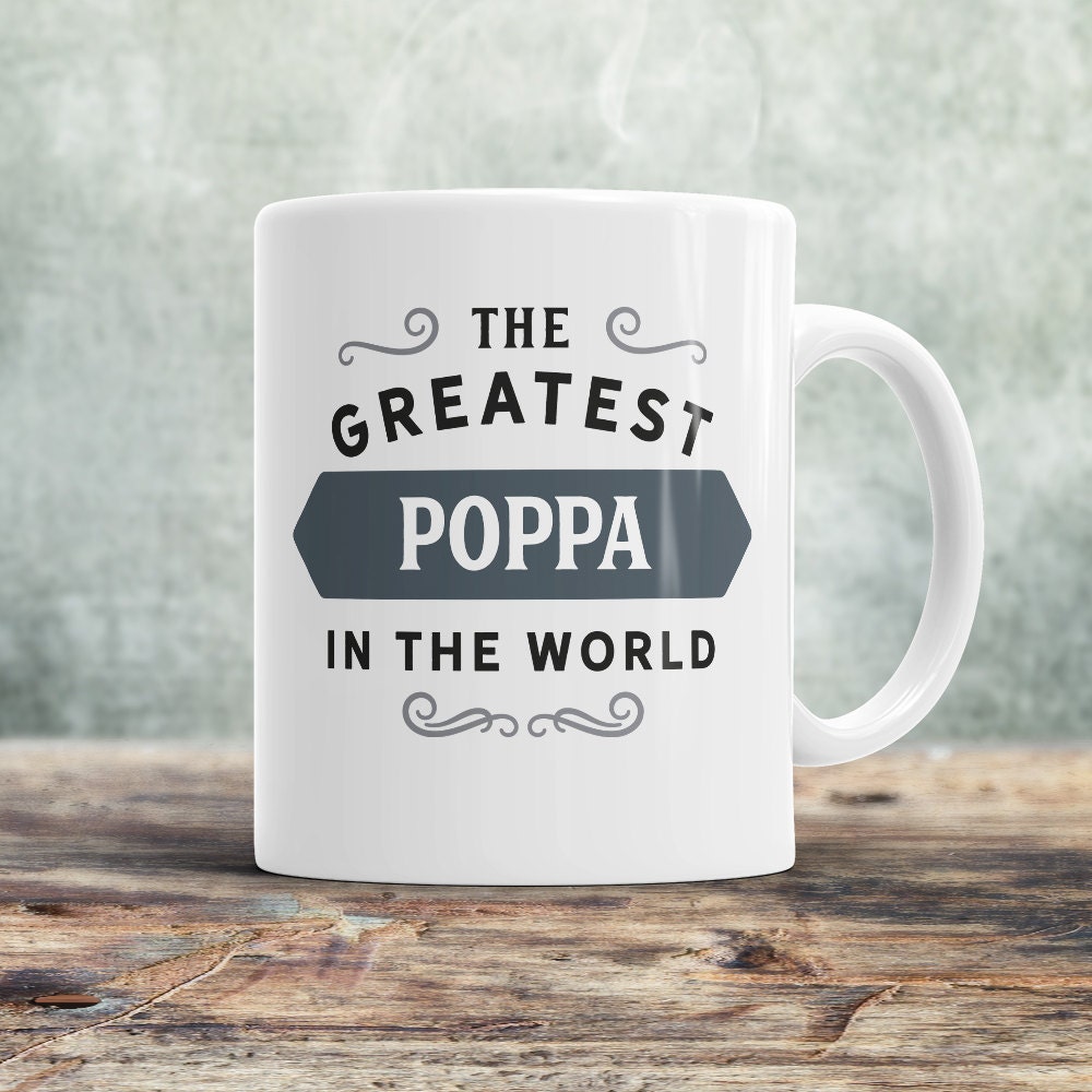 Poppa Gift Mug Personalised Present Coffee Present Mug for - Etsy Australia