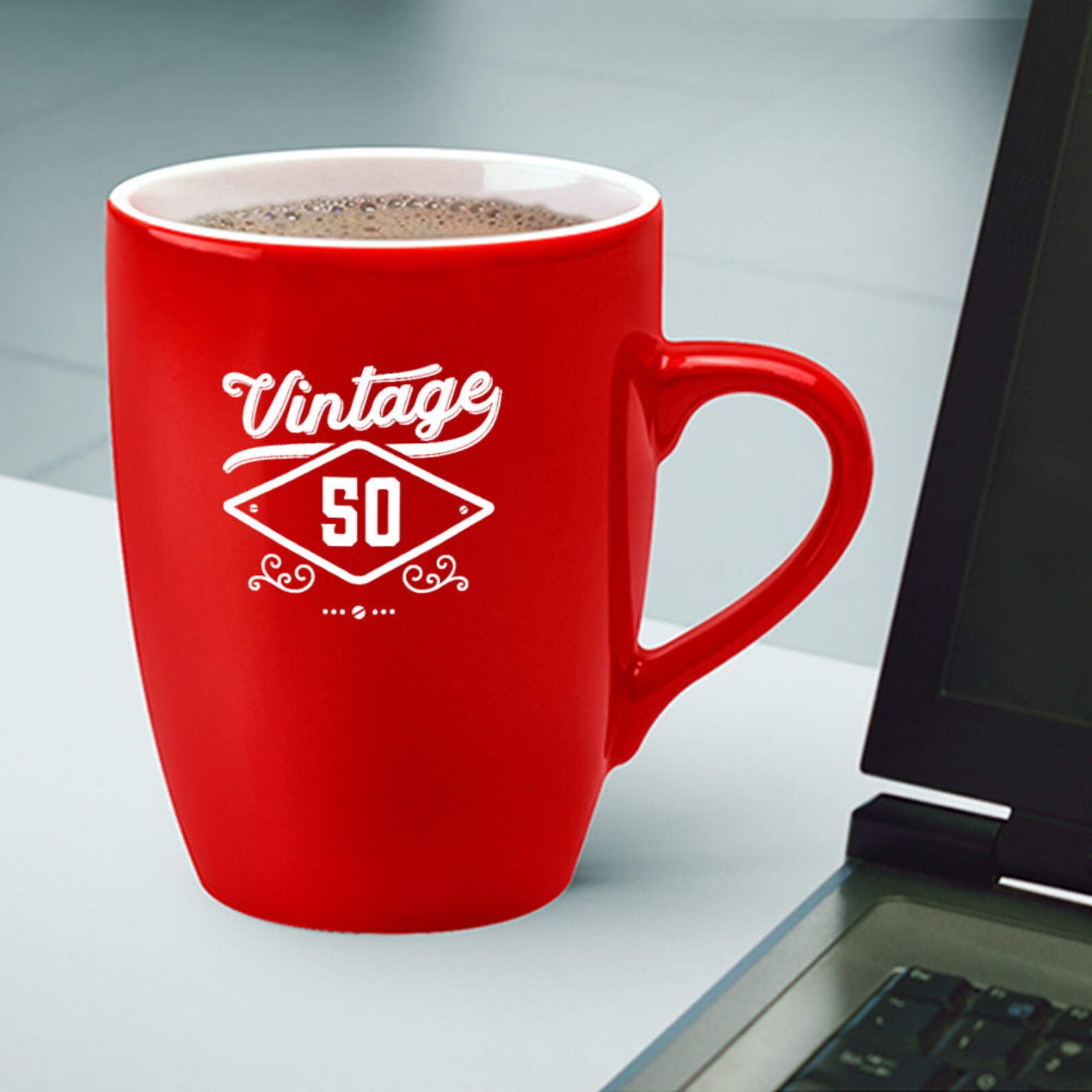 50th Birthday Mug for Coffee or Tea Men and Women Gift Idea | Etsy