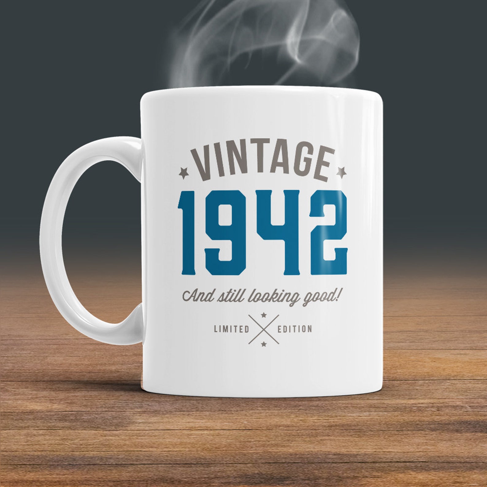 80th Birthday Mug for Coffee or Tea for Men and Women Gift - Etsy