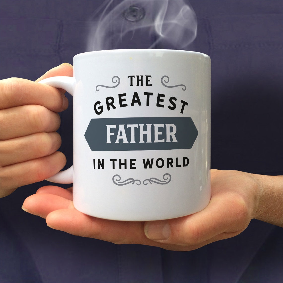 Father Gift Mug Personalised Present Coffee Present Mug for | Etsy