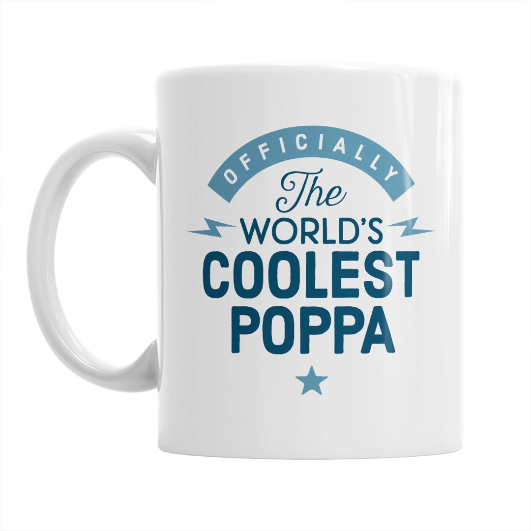 Poppa Gift Mug Personalised Present Coffee Present Mug for - Etsy