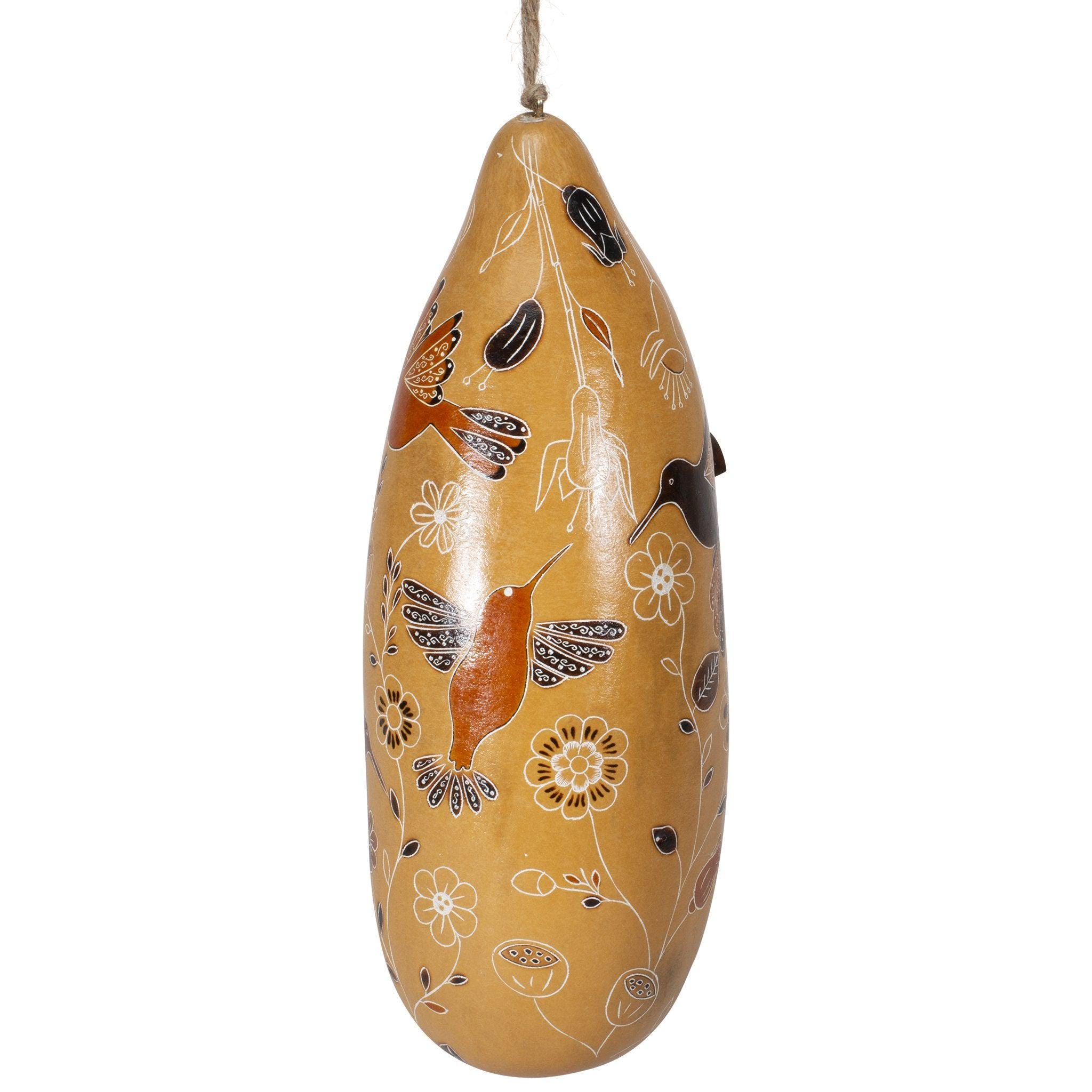 Hummingbird - Gourd Birdhouse - Etsy