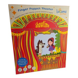 Finger Puppet Theater - Eco-friendly Cardboard Toy - Etsy