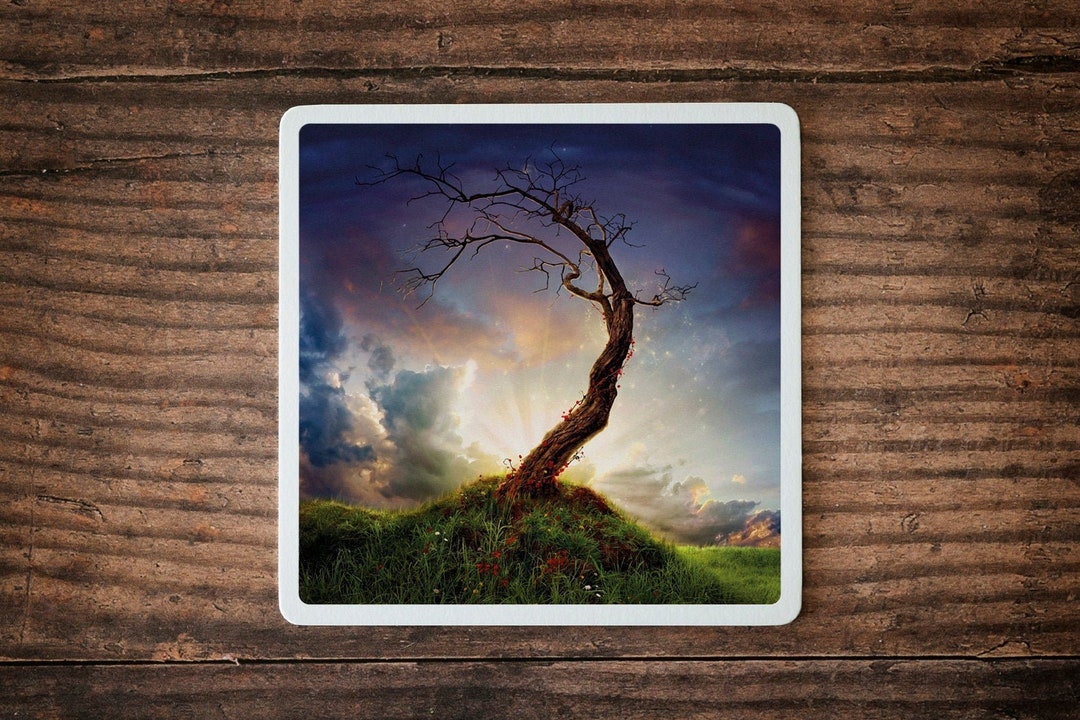 Fantasy Tree Polaroid Style Art Print, Postcard, Polaroid Print ...