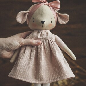Mouse Doll Pattern, Doll Sewing Pattern Pdf, Mouse Sewing Pattern ...