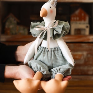 Goose Sewing Pattern, Goose Sewing Template, Goose Pattern and Sewing ...