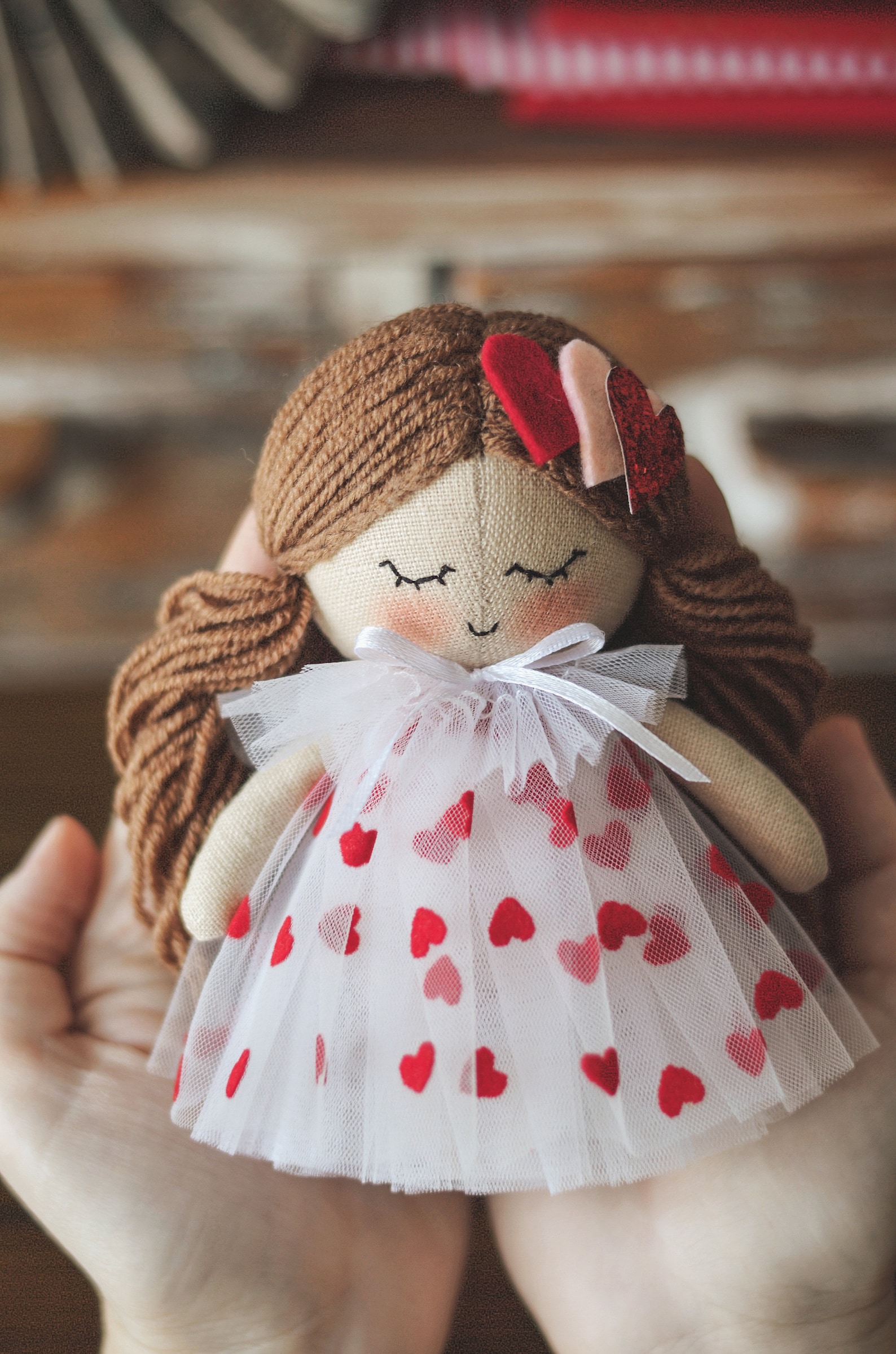 Valentines Doll Sewing Pattern and Tutorial, Doll Easy Sewing Pattern ...
