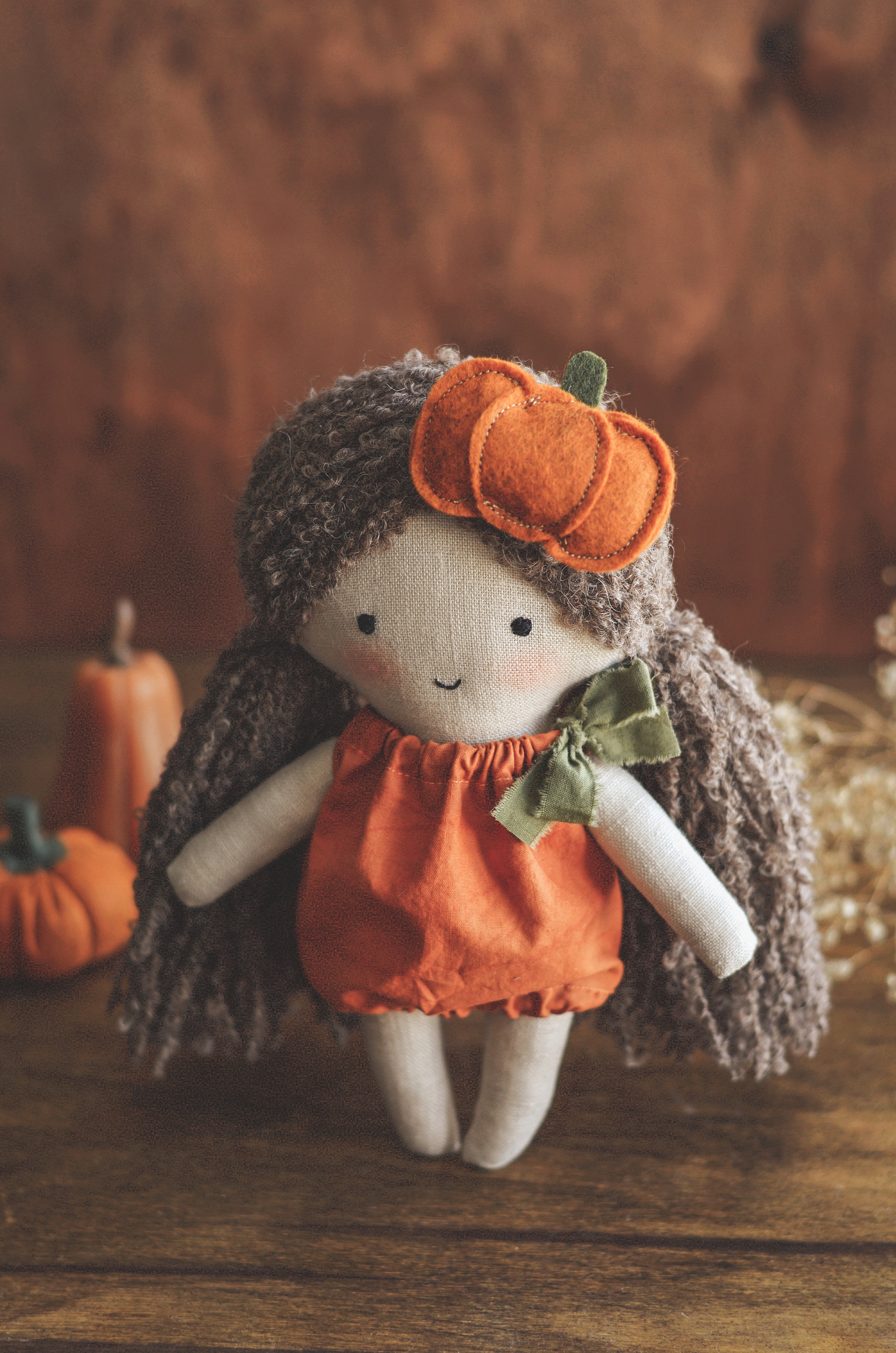 Pumpkin Doll Sewing Pattern, Pampkin Doll Pattern, Pumpkin Dolls ...