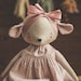 Mouse Doll Pattern, Doll Sewing Pattern Pdf, Mouse Sewing Pattern ...