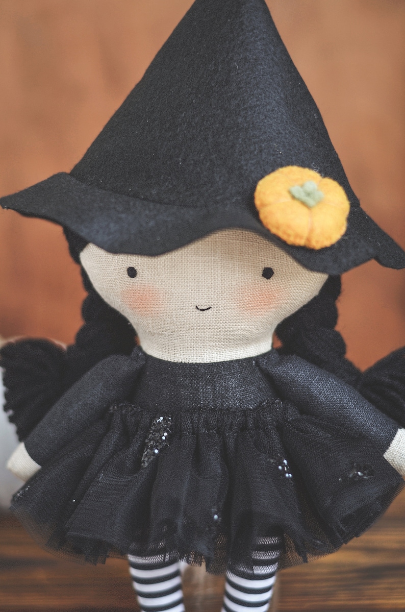 Witch Doll Pattern - Doll PDF Sewing Pattern Only - PDF Template ...