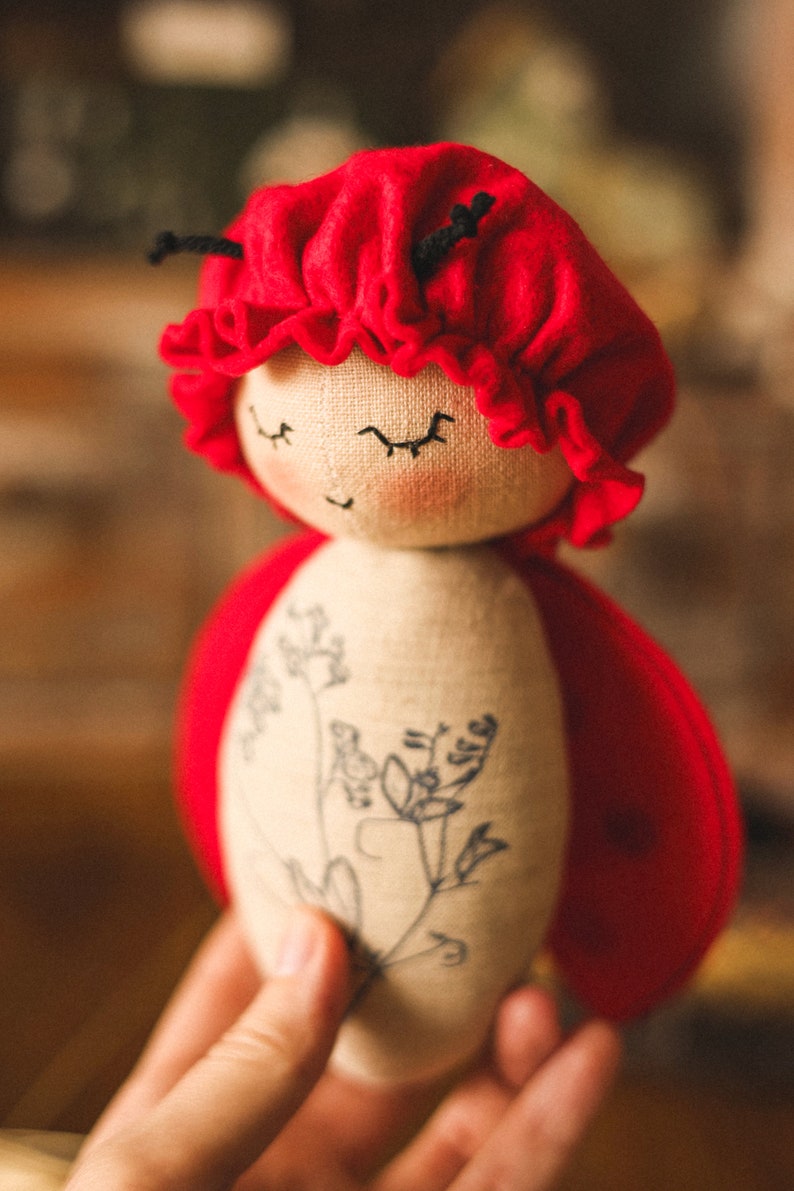 Bee and Ladybug Doll Sewing Pattern: Easy DIY Tutorial (PDF) - Etsy