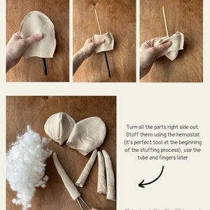 Handmade Doll Sewing Pattern and Tutorial, Doll Sewing Pattern Pdf ...