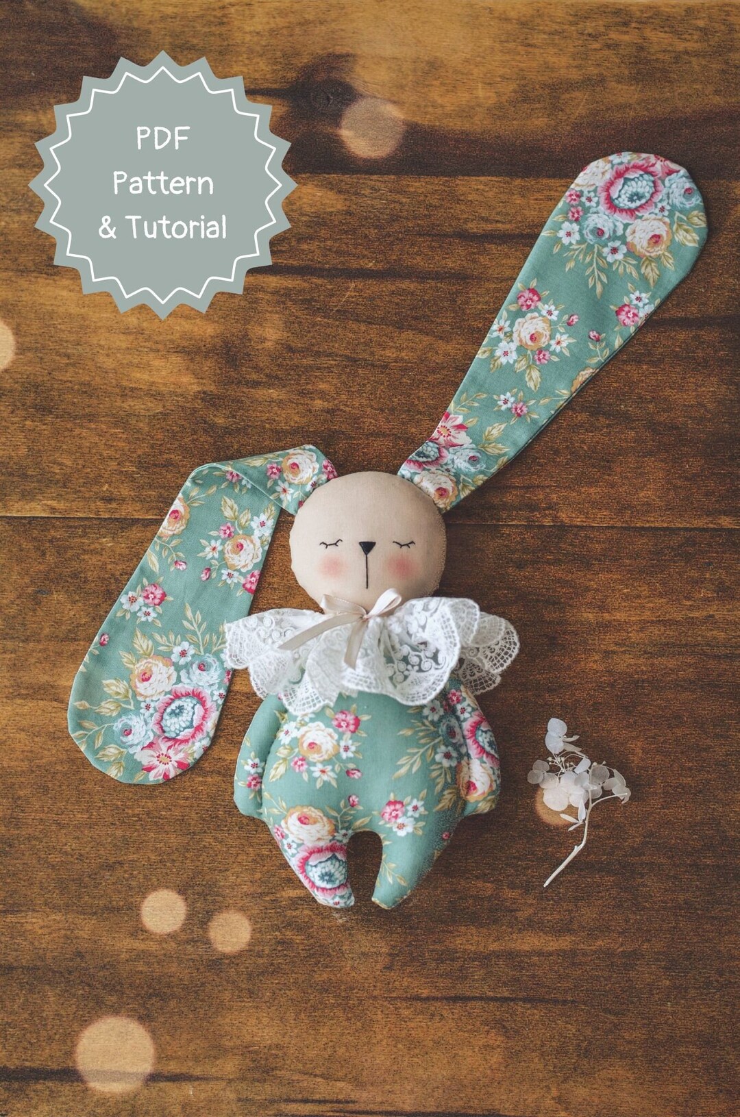Bunny Sewing Pattern and Tutorial, Bunny Making Pattern and Tutorial ...