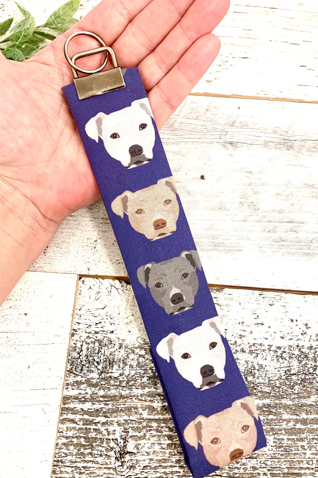 Pitbull Key Fob Lanyard,pittie, Staffy, Pit Bull Dog Key Chain, Key ...