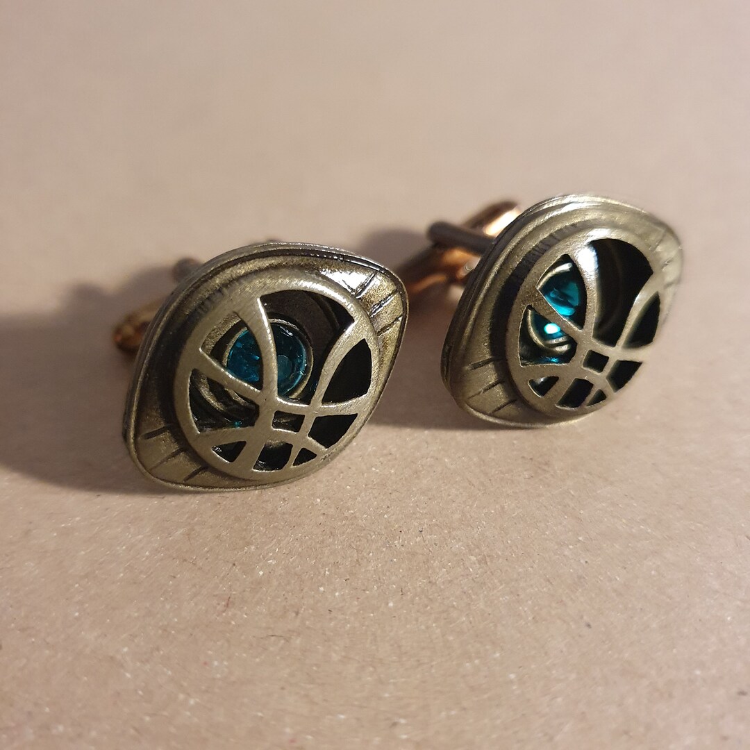 Doctor Strange Eye of Agamotto Bronze Marvel Men's Cufflinks - Etsy