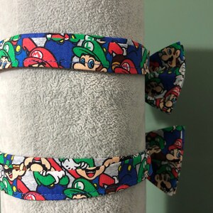 Mario and Luigi Nintendo Inspired Men's Bow-tie (pre-tied) Feat. Super ...
