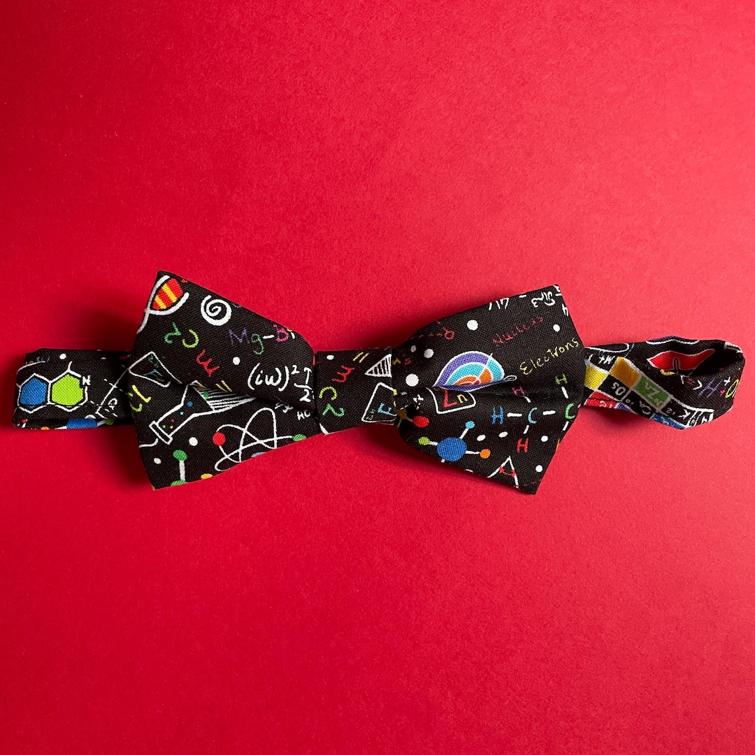 Science Bow Tie: Periodic Table, Chemistry, Physics - Pre-tied - Etsy